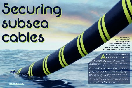 Securing subsea cables | Energy Global